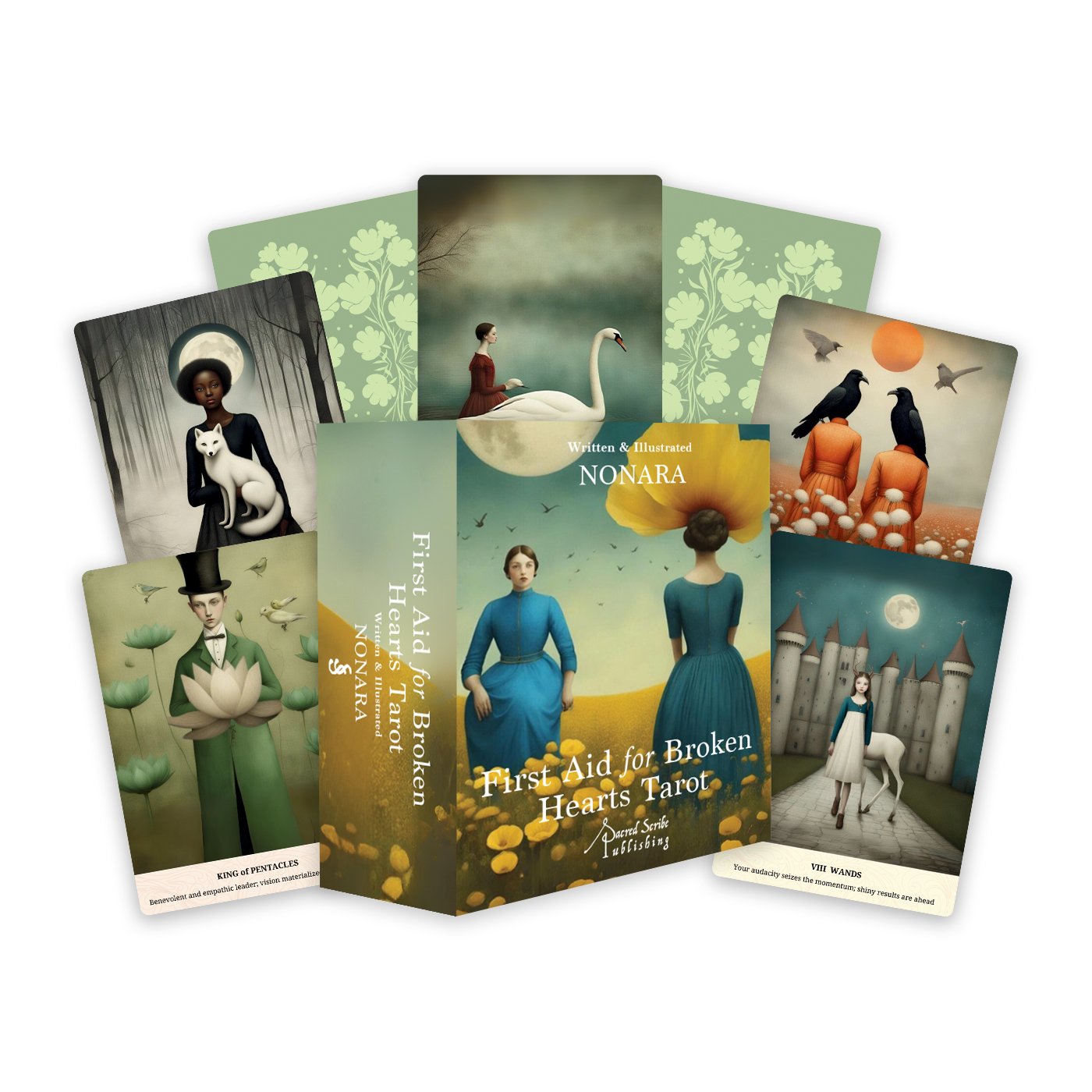 First Aid for Broken Hearts Tarot Deck - Sacred Scribe Publishing