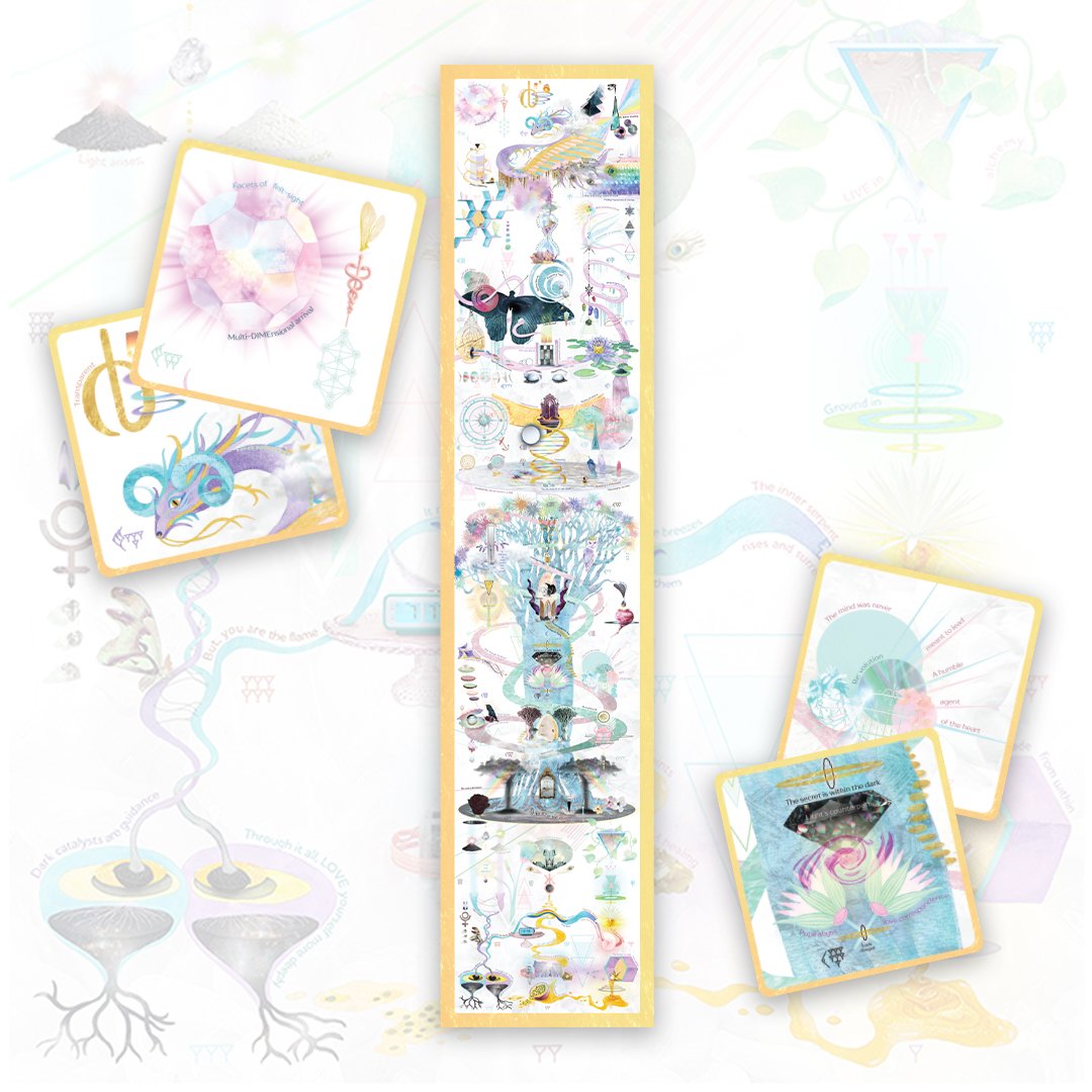 Transcendence Map Oracle Deck - Sacred Scribe Publishing